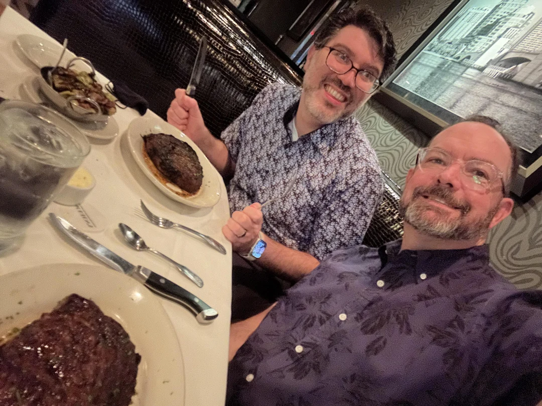 Belated Valentine’s Day dinner with my handsome husband. Worth the wait. | Scrolller