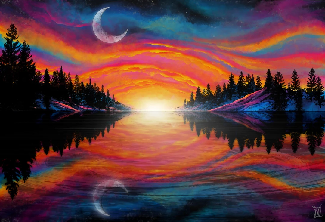 mirrored, 8eyeholes, digital, 2023 | Scrolller