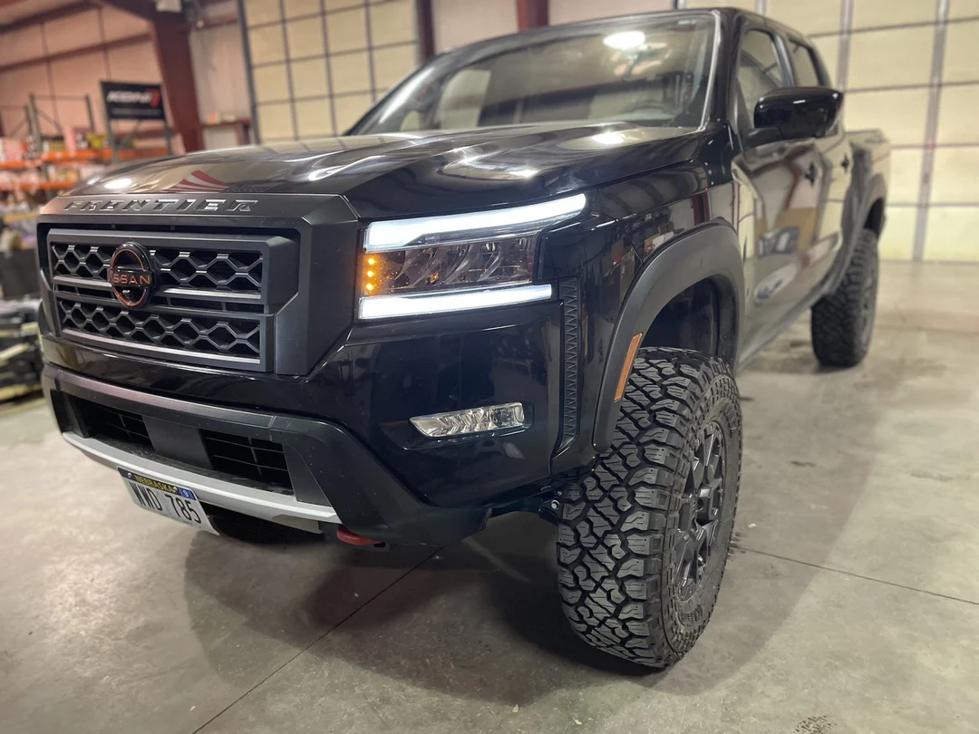 World first 3rd gen Nissan Frontier Titan swap completed at Alldogs Offroad today. | Scrolller