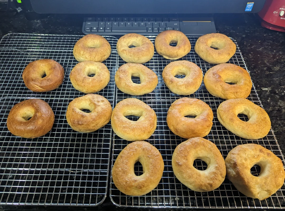 I made bagels!!! | Scrolller