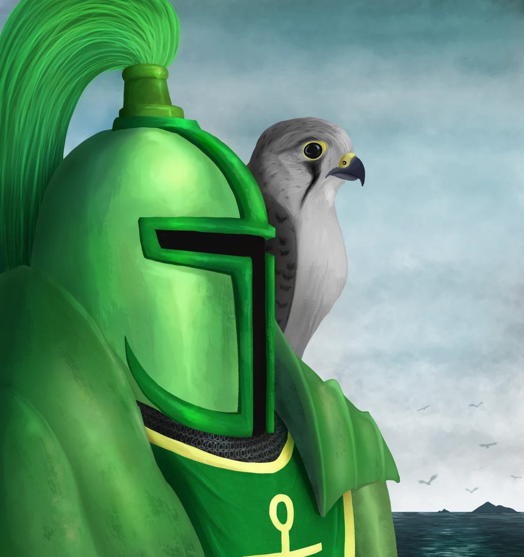 Kul'Tiran marine sergeant, drawn by me ( + falcon ) | Scrolller