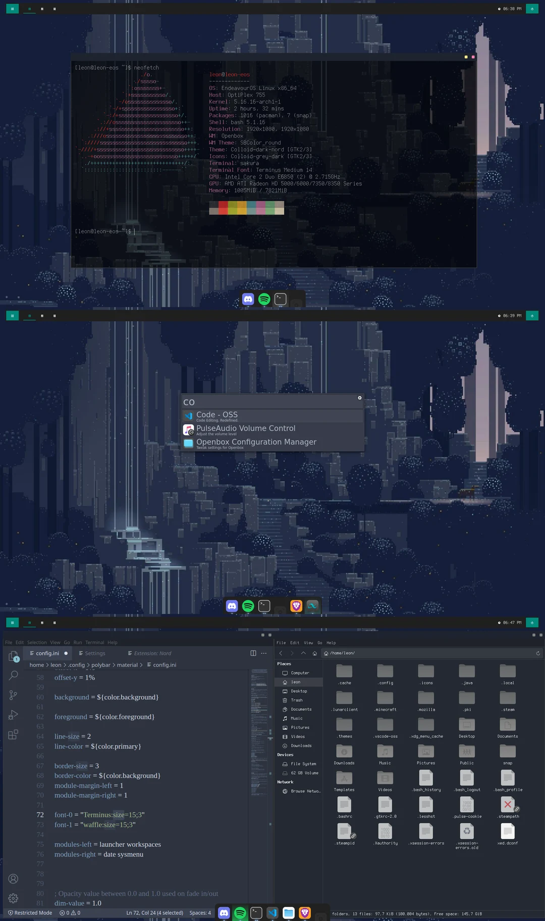[Openbox] First time customizing, but I like it | Scrolller