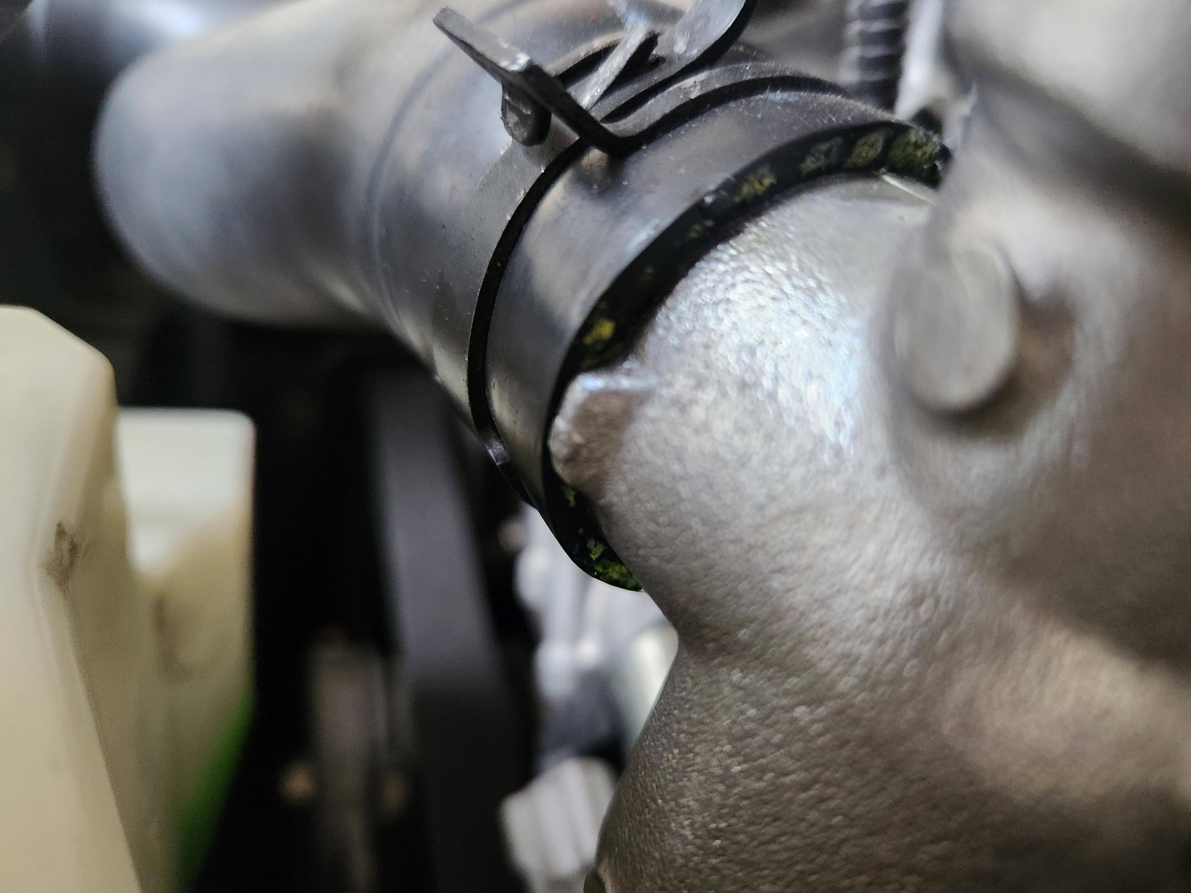 Coolant leak at end of hose? | Scrolller