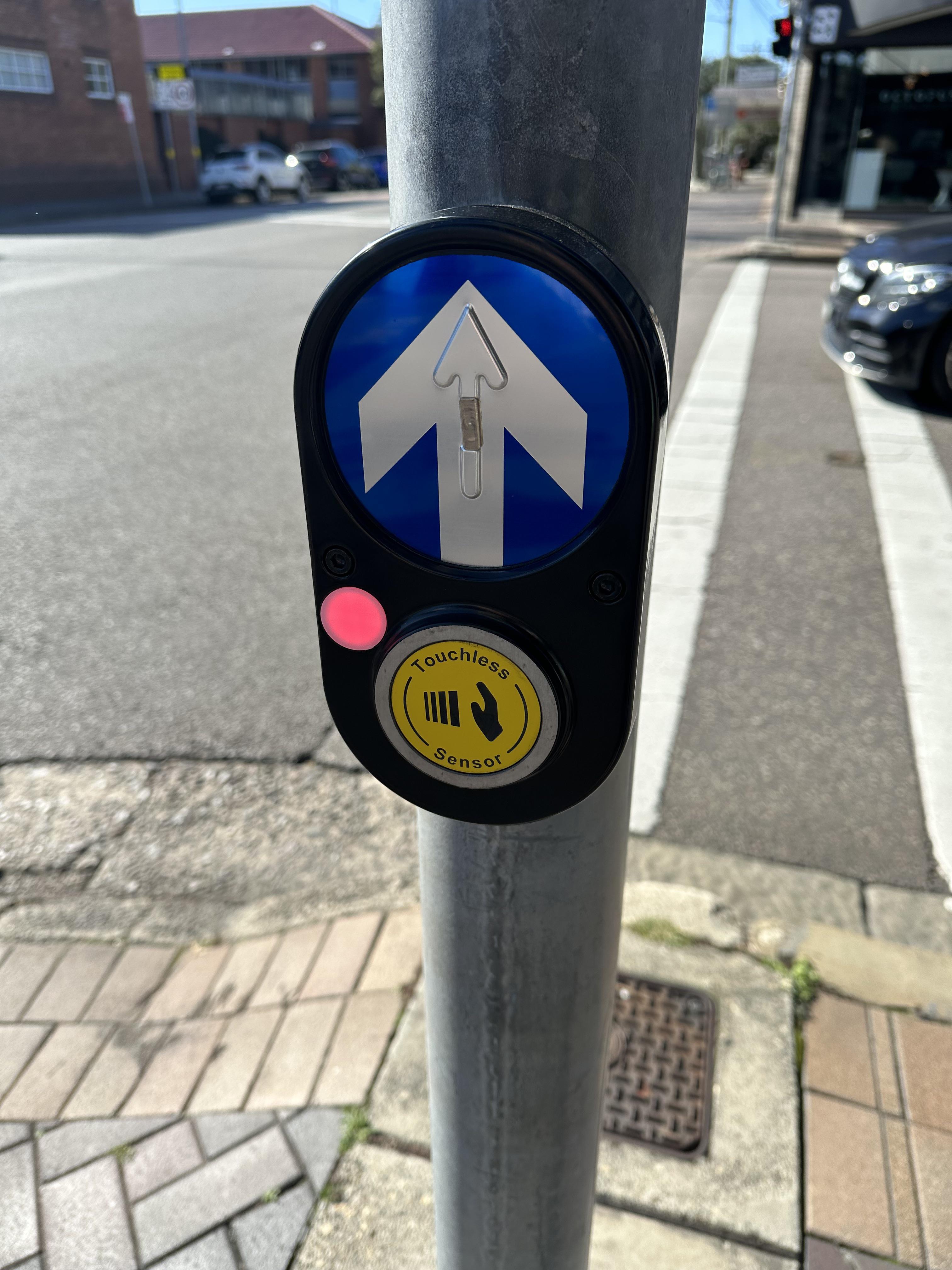 Touchless crossing sensor | Scrolller