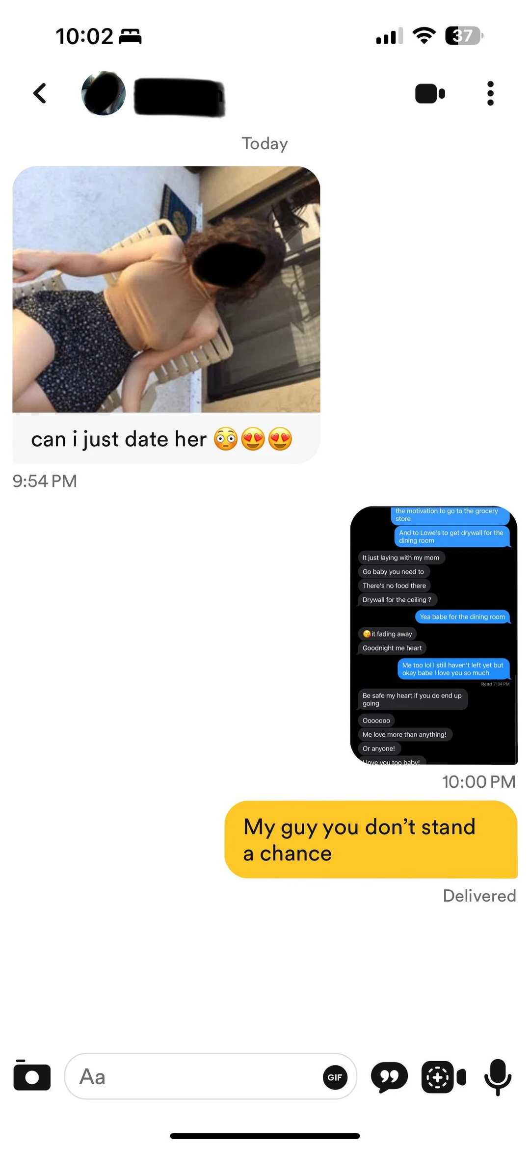 She must not get rejected a lot 🙃 | Scrolller