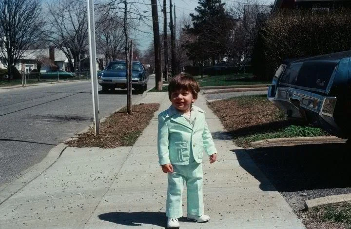 Me, 1970s about to make you an offer you can't refuse... or sing at a wedding. | Scrolller