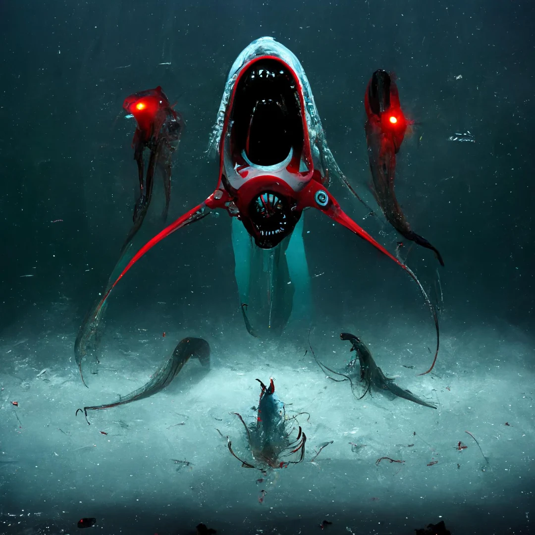 [No Spoilers] I asked an AI to imagine "a terrifying encounter with a Subnautica reaper ...