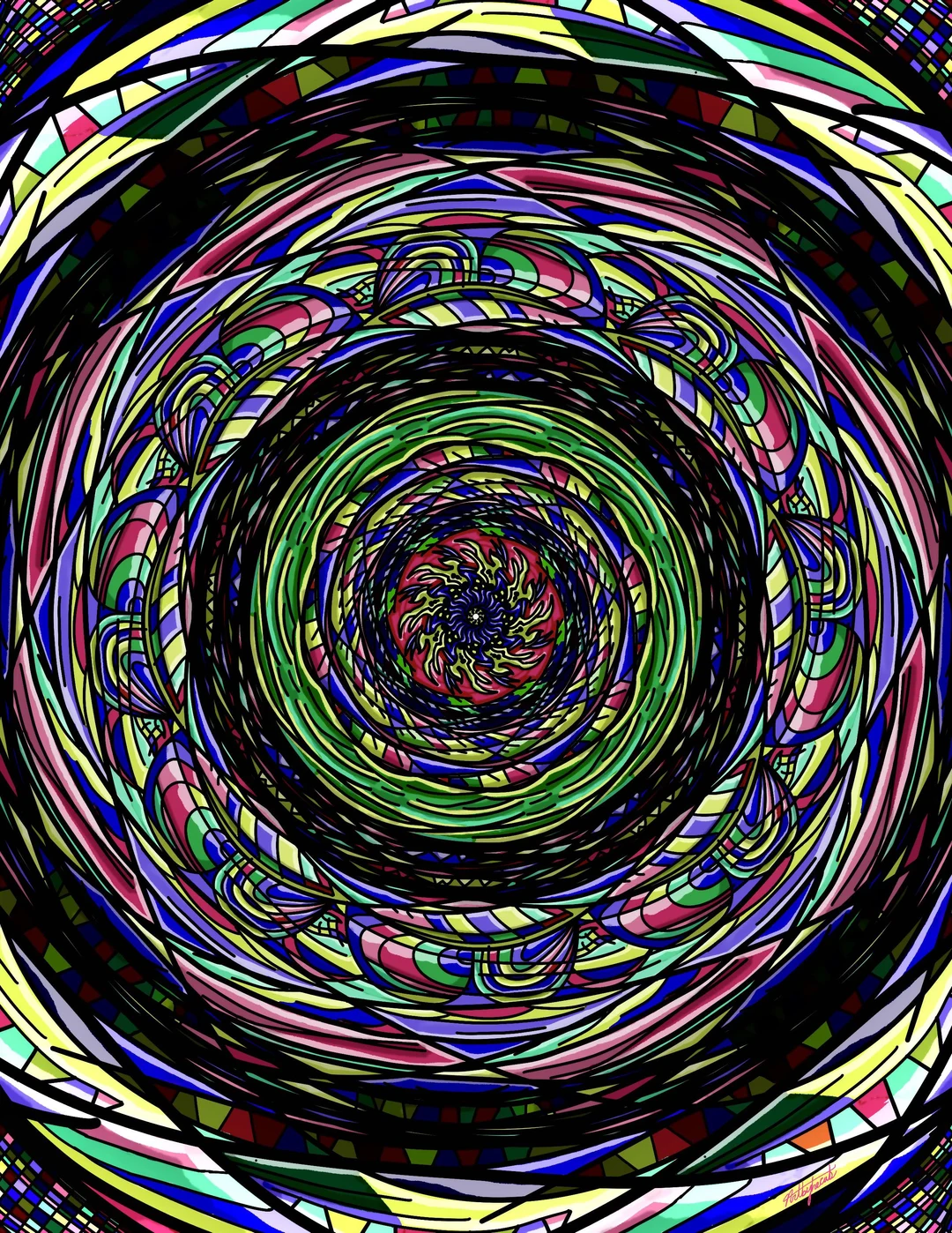 Outlier,me, procreate,2022 | Scrolller