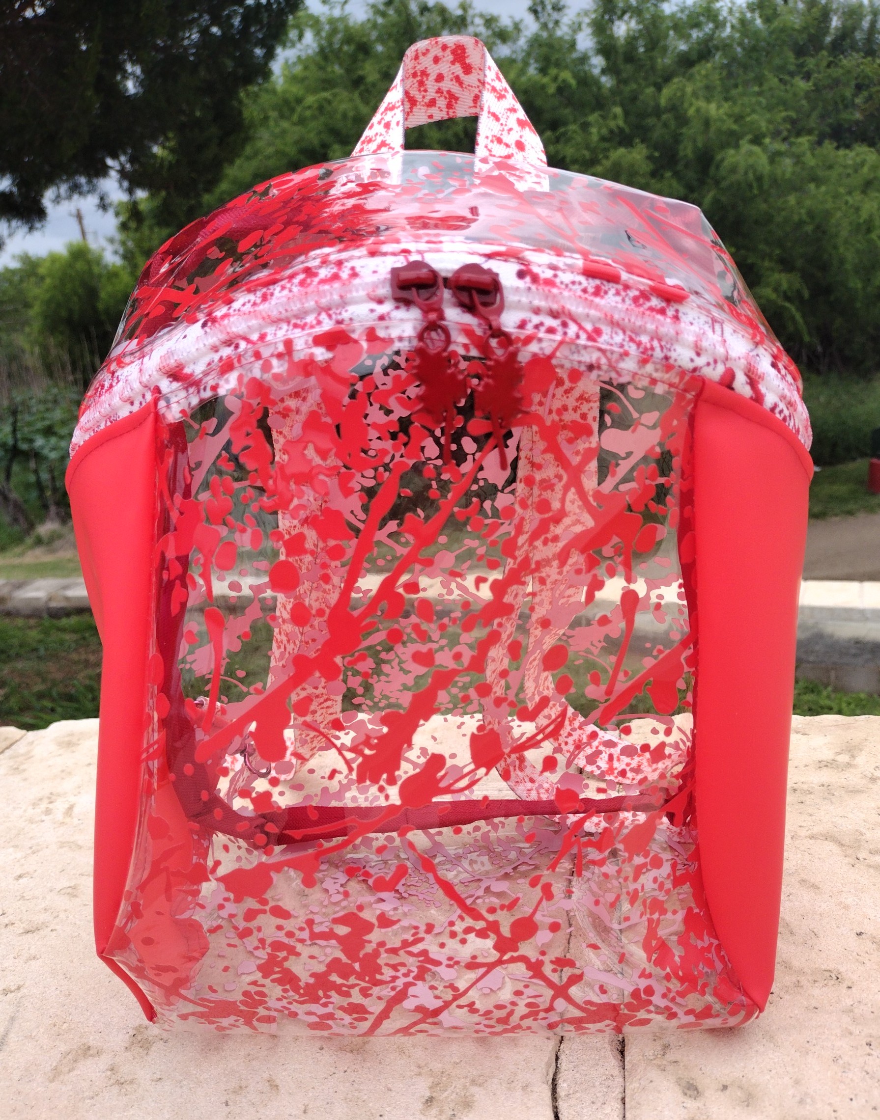 Made a clear backpack | Scrolller