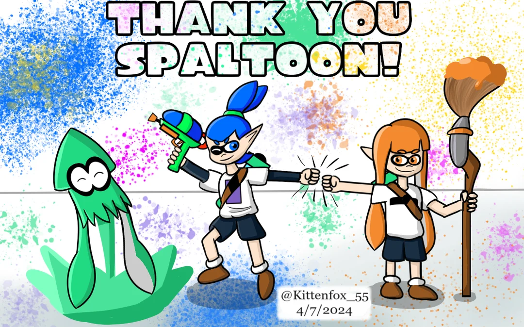 Thank you Splatoon 1! | Scrolller