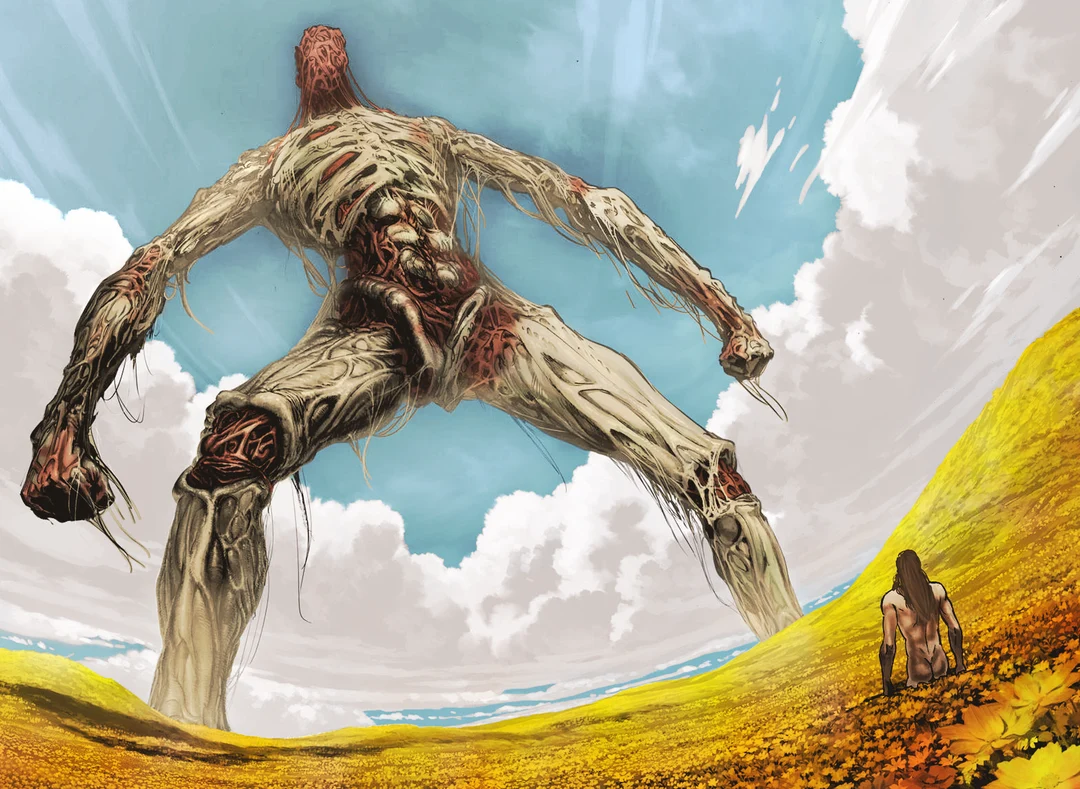 I colored the God spread from chapter 151 | Scrolller