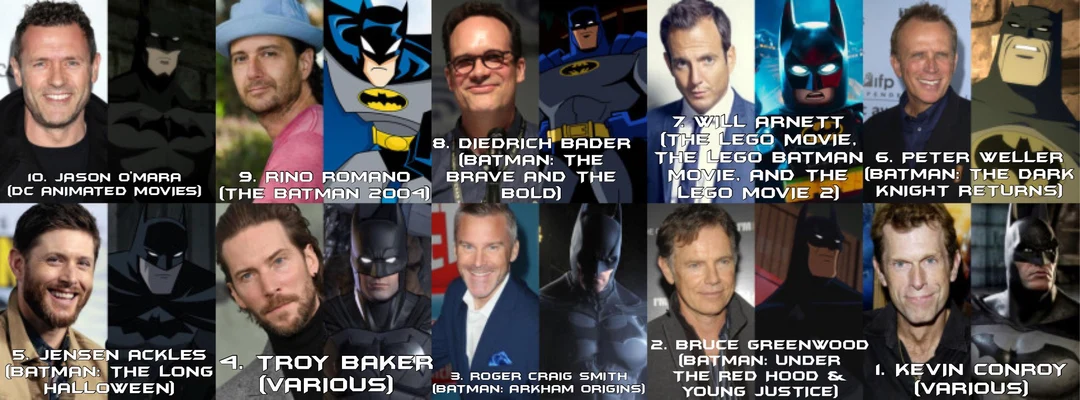 My 10 Favorite Batman Voice Actors | Scrolller