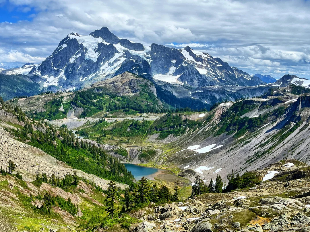 Mount Shuksan from Chain Lakes Loop, WA [4032x3024] [OC] | Scrolller