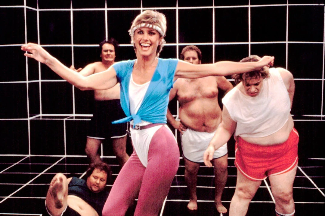 Olivia Newton-John, from 1981’s “Physical” video; gone today, age 73. | Scrolller
