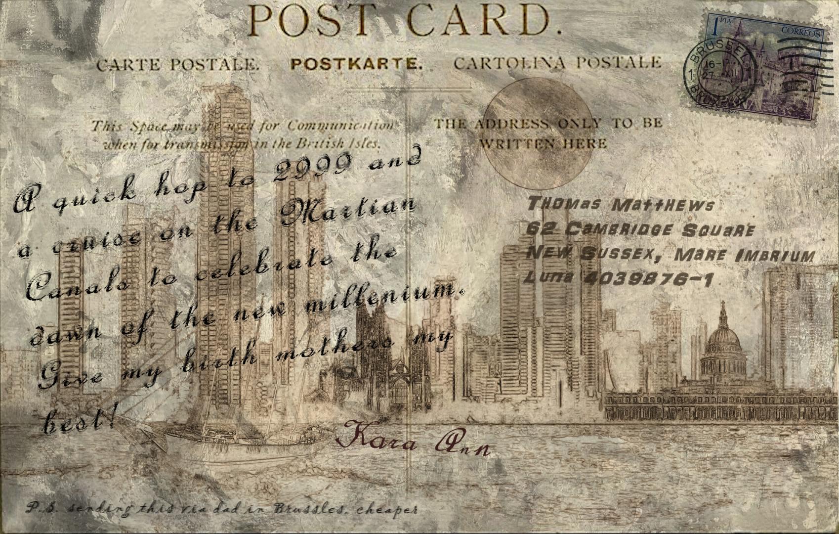 The Quantum Postcards - Conceptual Art Series (Grey Cross Studios) | Scrolller