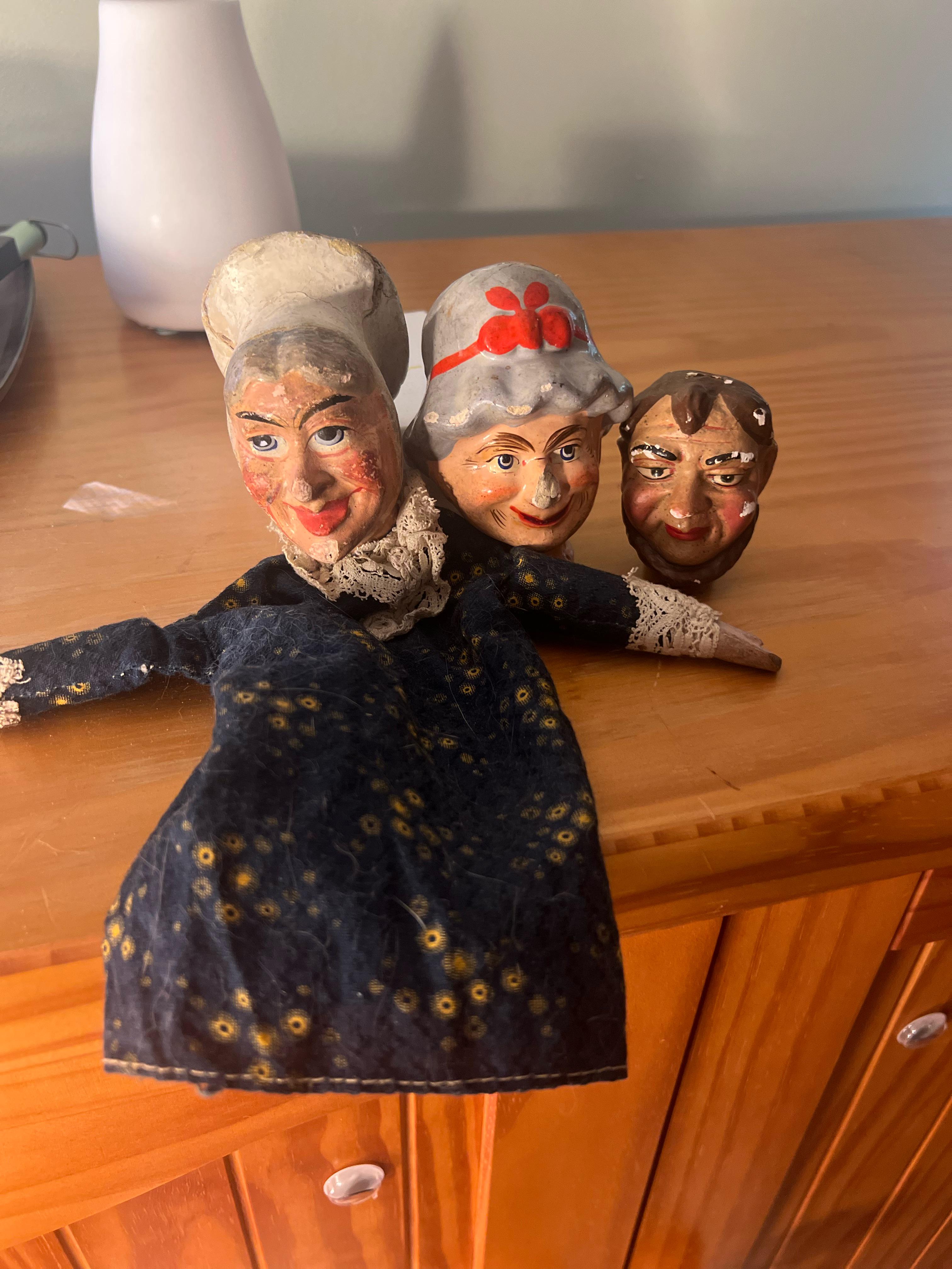 My haunted as hell puppets I got from a weird second hand store | Scrolller