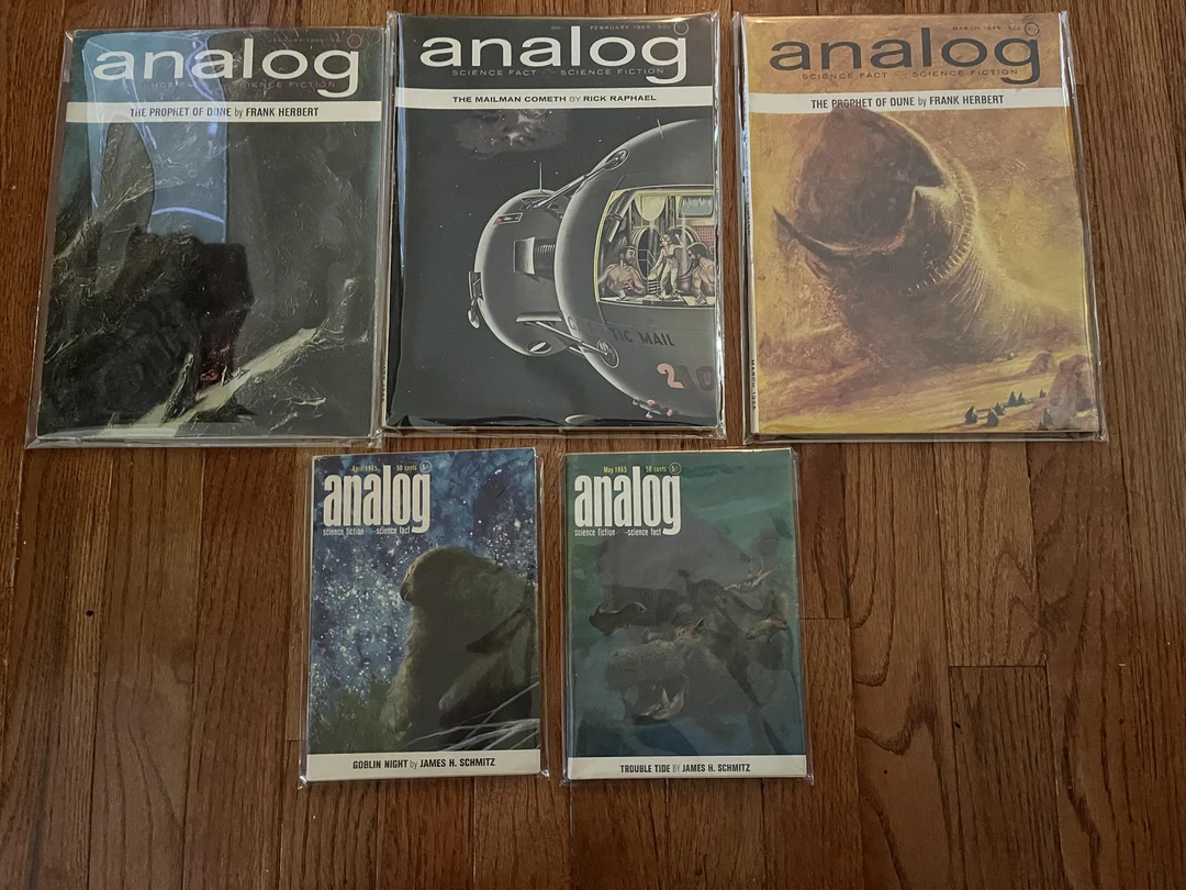 The Prophet of Dune by Frank Herbert. Before Dune was published as a novel, it was published in ...