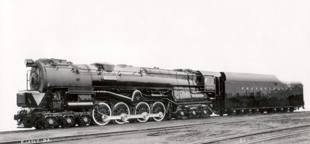 PRR S2 #6200 6-8-6 Steam turbine locomotive. | Scrolller
