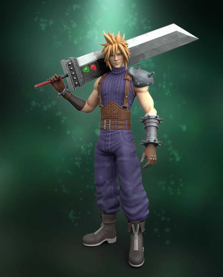 My Cloud Strife Fan Art | Scrolller