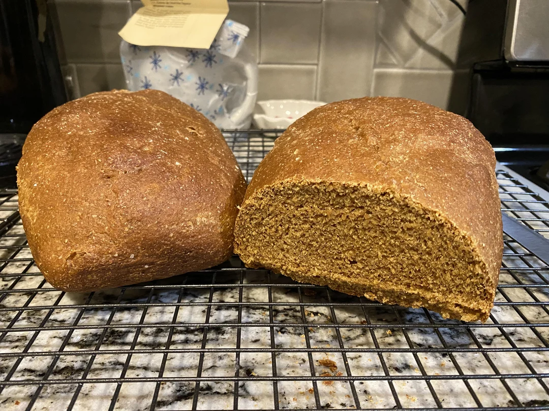 First attempt at whole wheat bread | Scrolller
