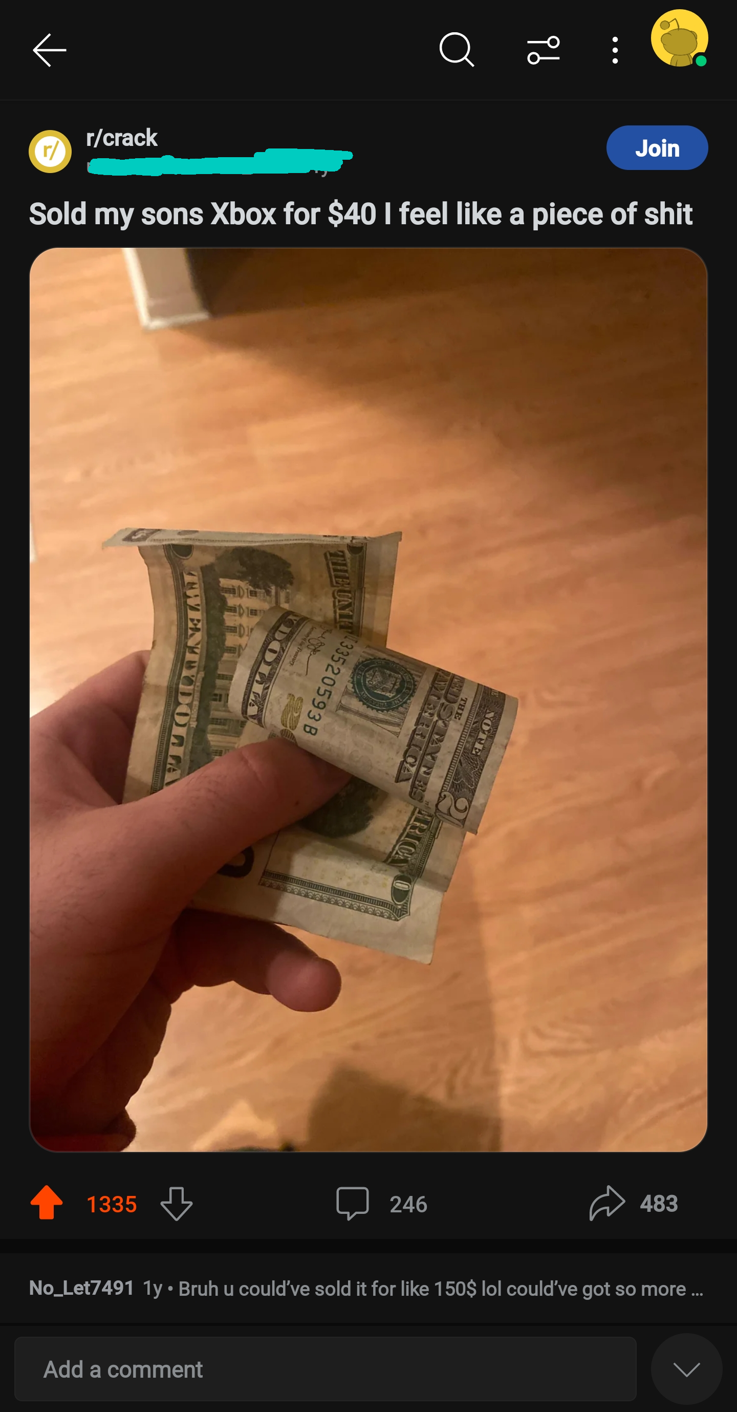 POS father becomes self aware | Scrolller