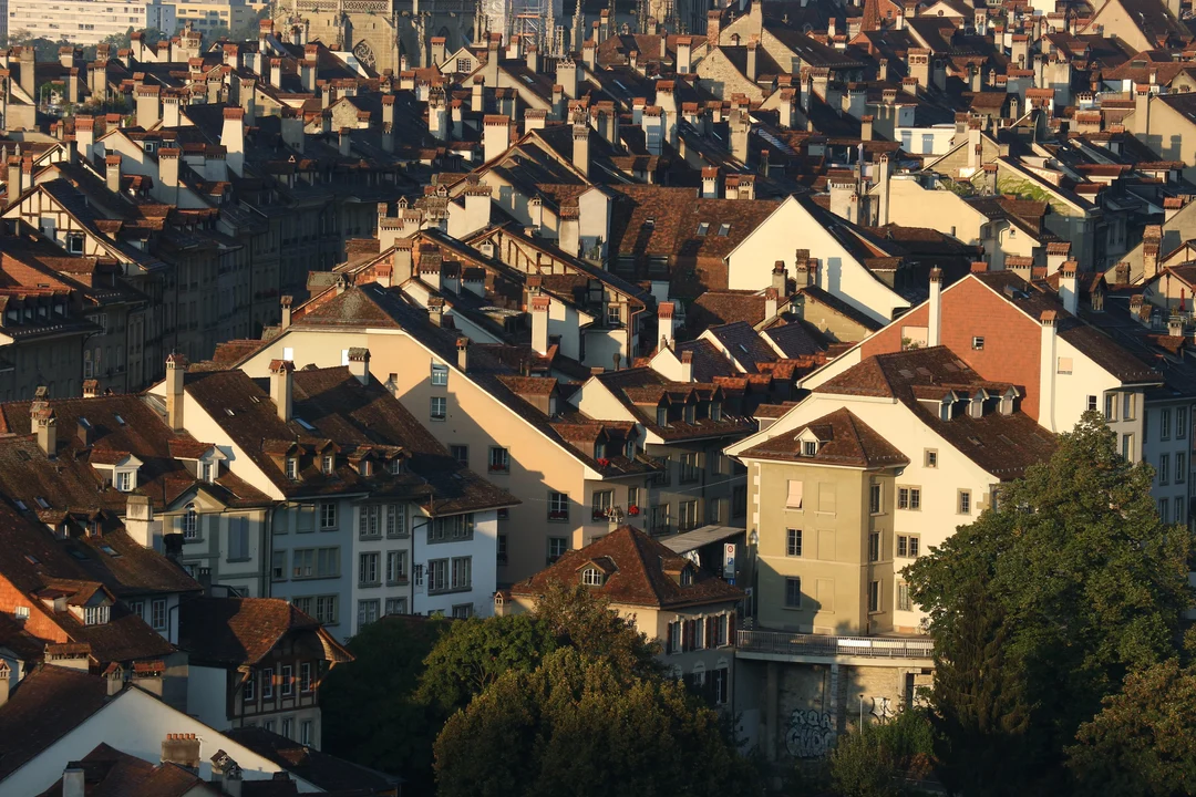 Chimneys of Bern. Bern, Switzerland[OS][OC] | Scrolller