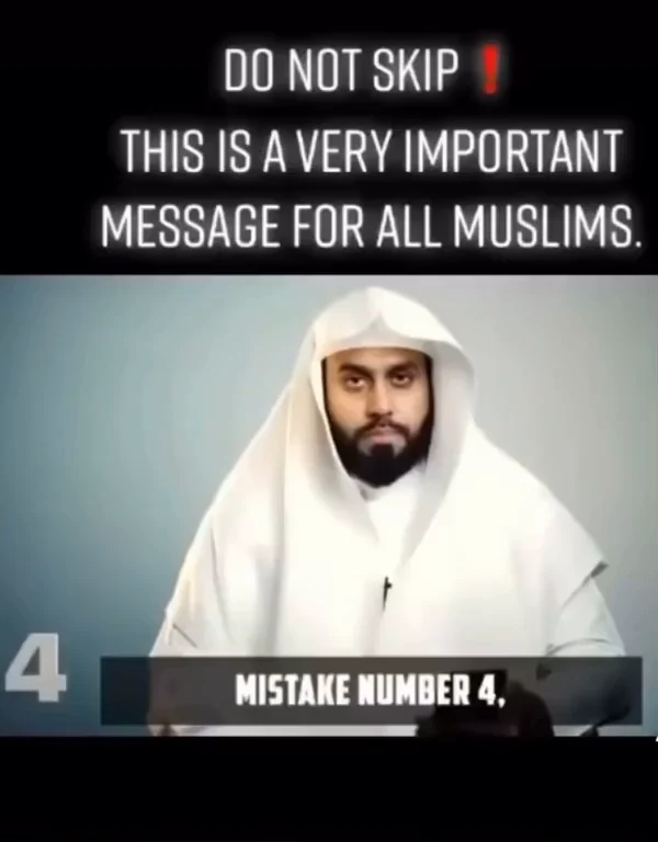 Be careful of this huge mistake in salat | Scrolller