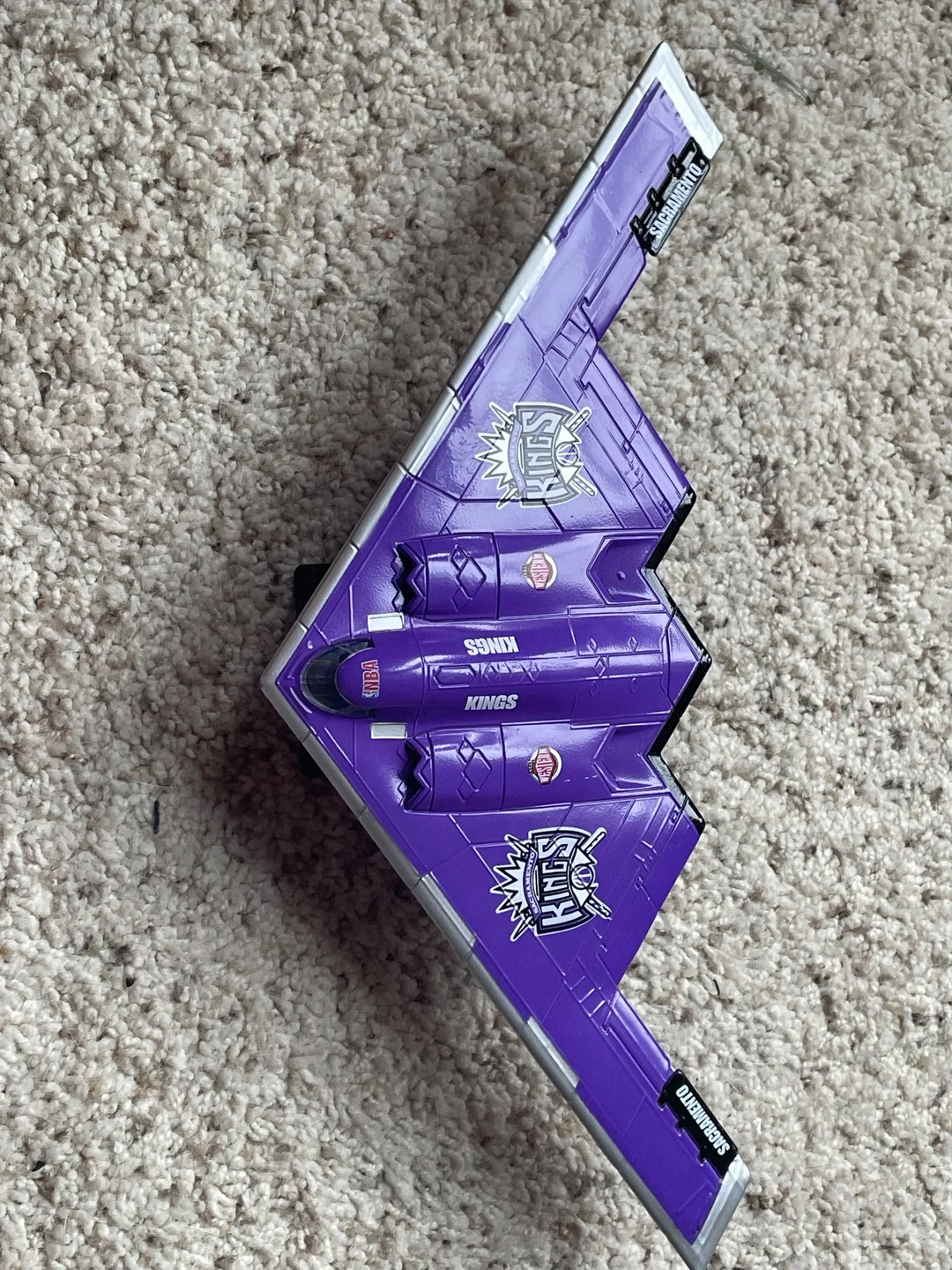 My new favorite random Kings merch. A Kings B-2 Stealth Bomber! | Scrolller