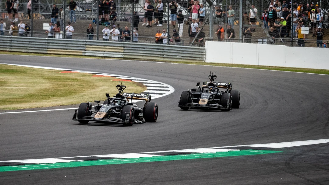 Modified F1 cars at Silverstone for the new film - Apex | July 2023 [3855x2169] | Scrolller