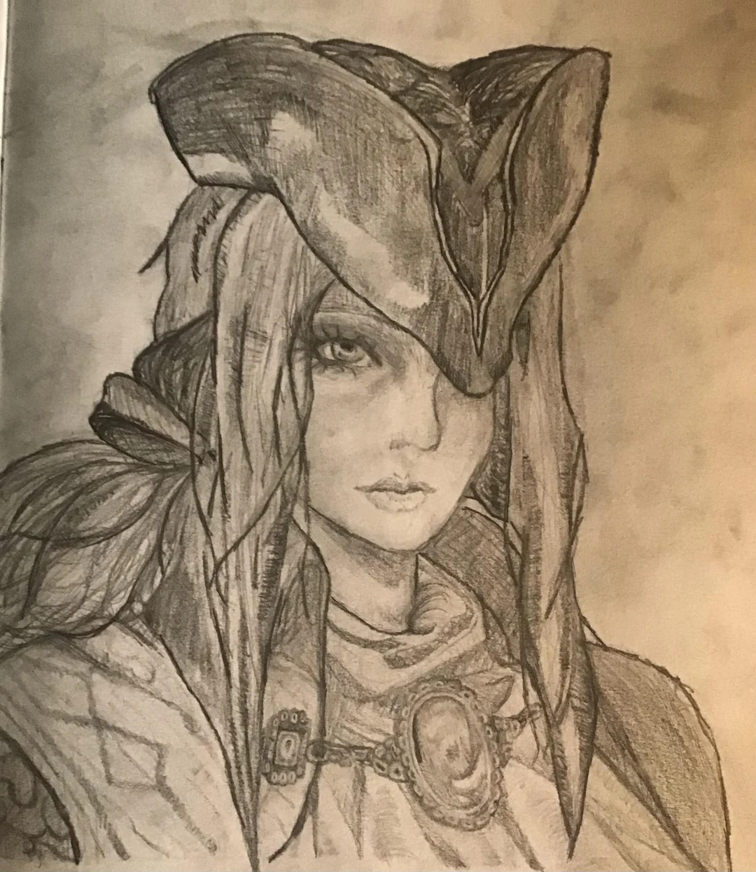 Lady Maria Sketch | Scrolller