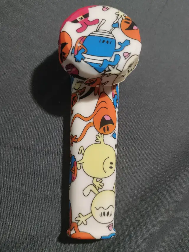 my Mr. Men inspired pipe | Scrolller