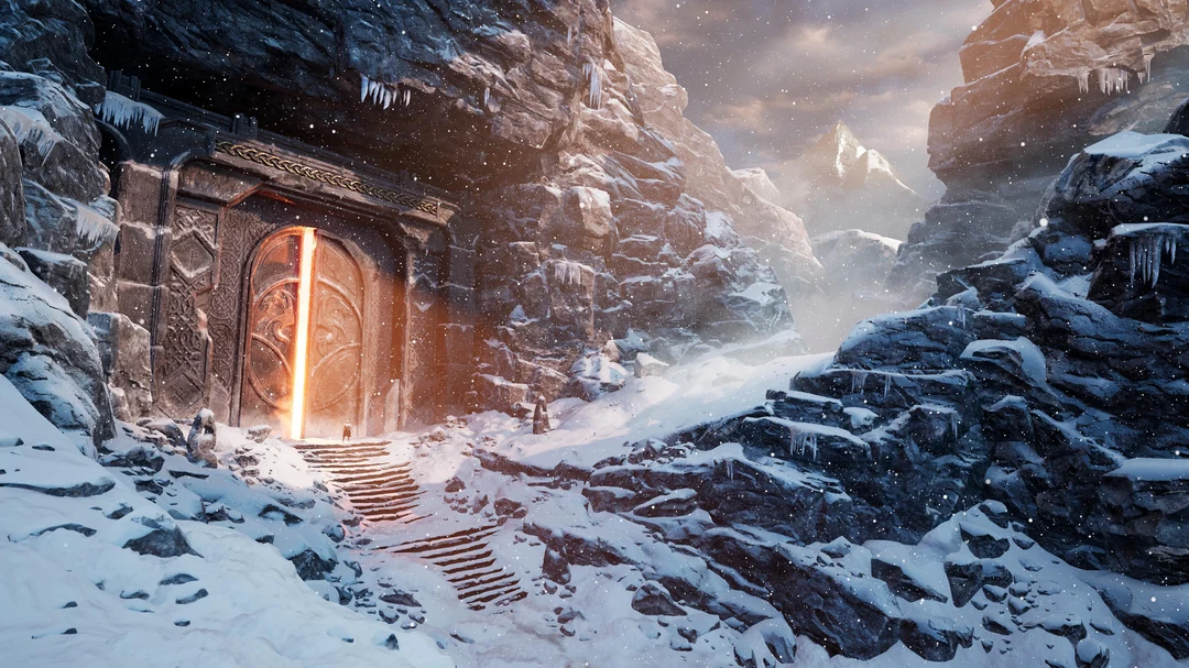 The Frozen Path by artist James Naughton | Scrolller