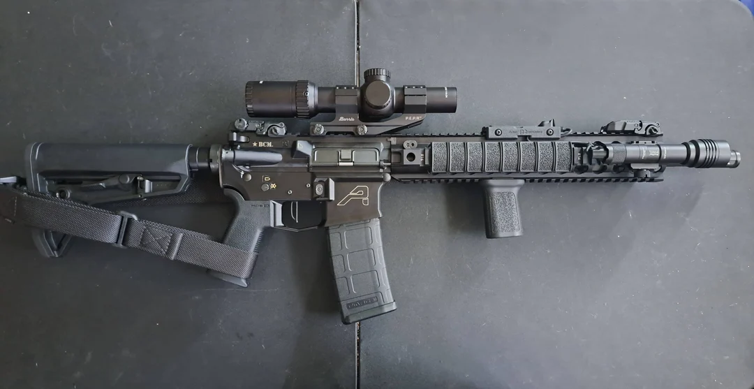 With the addition of a QD scope mount and some backup irons, my "budget" HD/SHTF build is almost ...