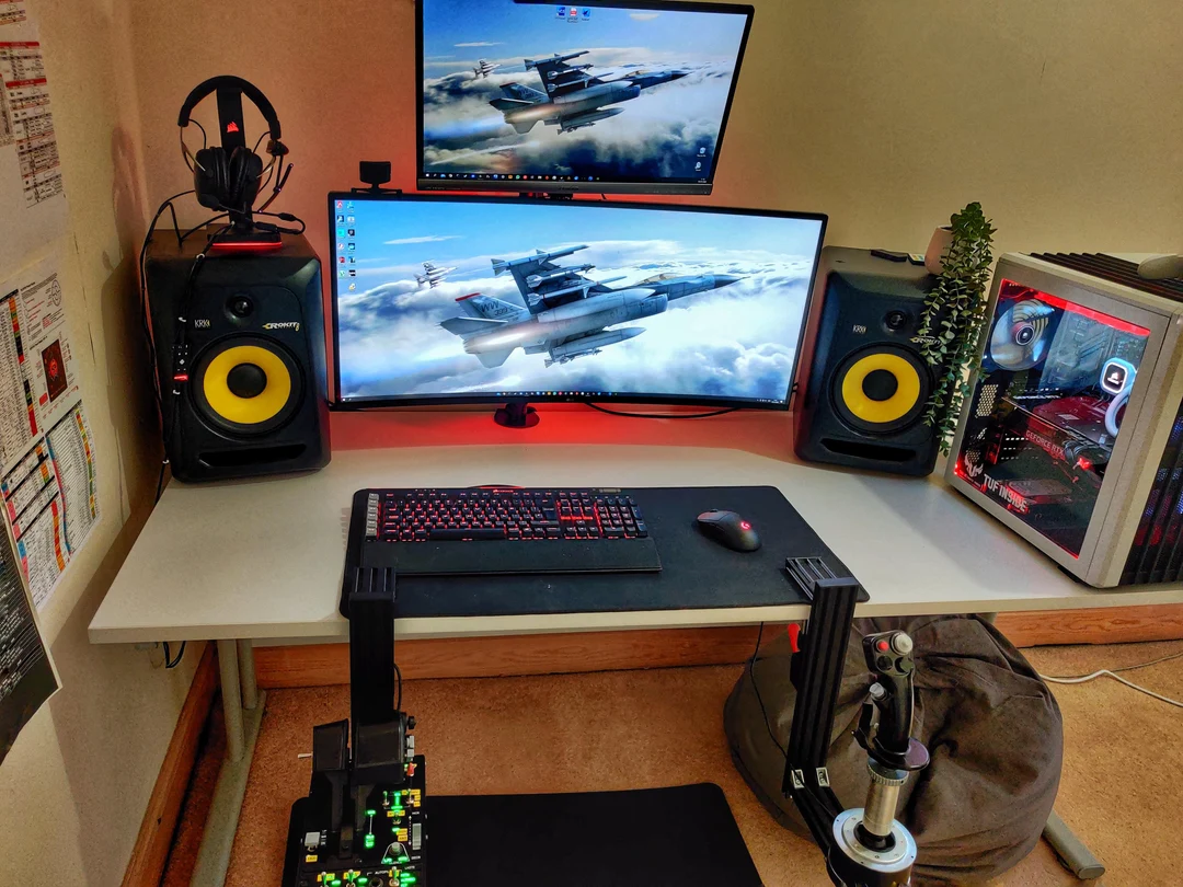 Custom desk mounts are complete! Save yourself some money easy to do and whole lot cheaper ...