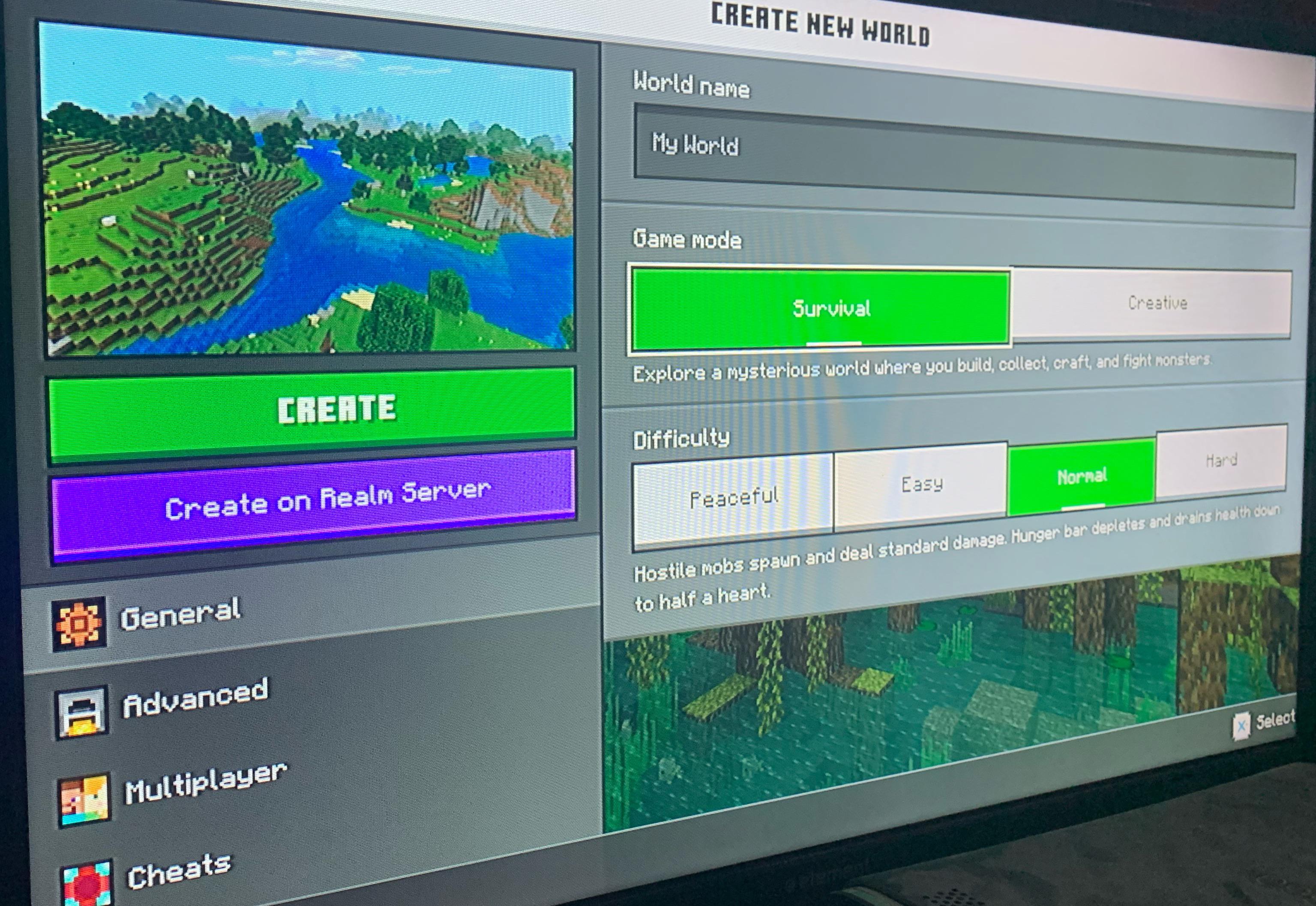 Am I the only one that really dislikes the new bedrock create new world menu? | Scrolller