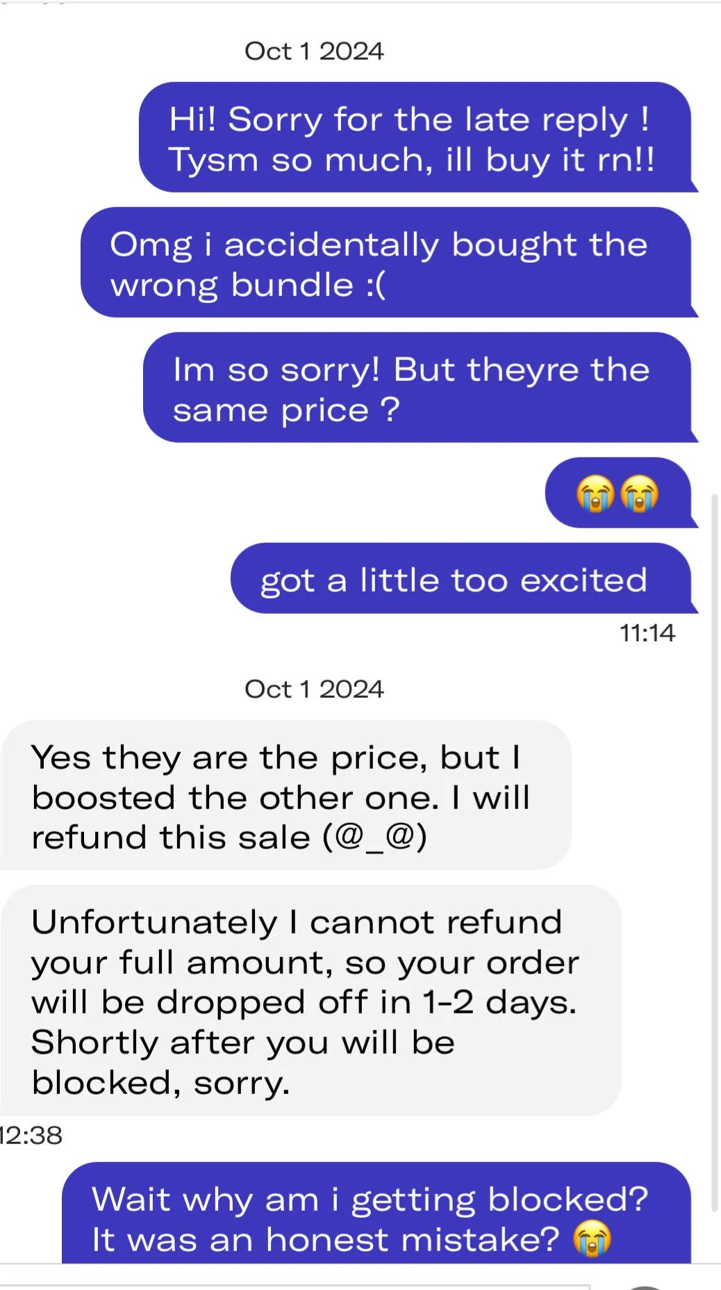 Is this a good reason to get blocked? | Scrolller