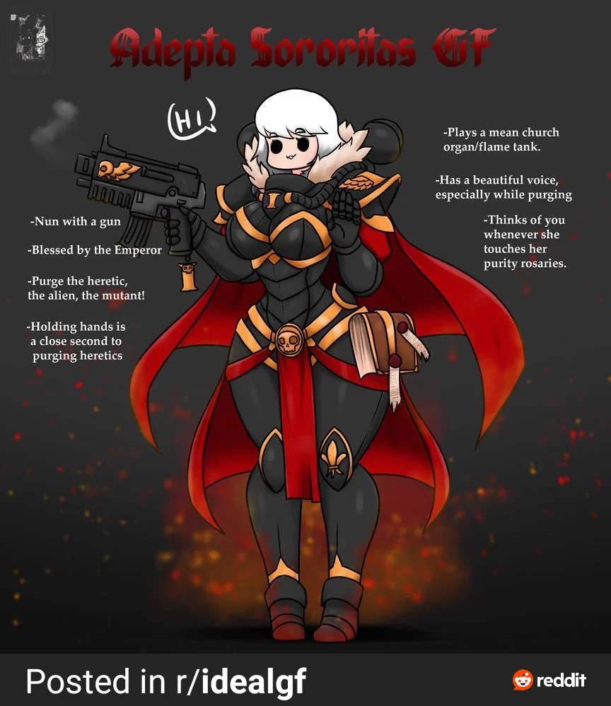 A GF to Worship The Emperor With | Scrolller