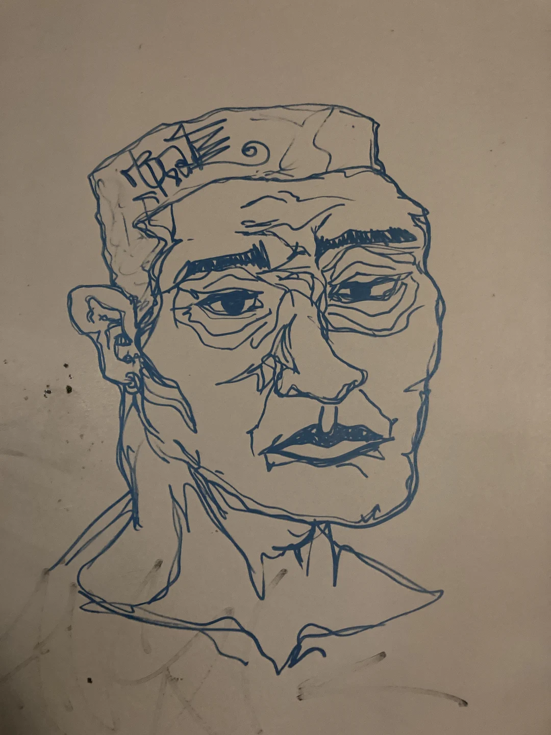 Cool lineart on a wall in berlin | Scrolller