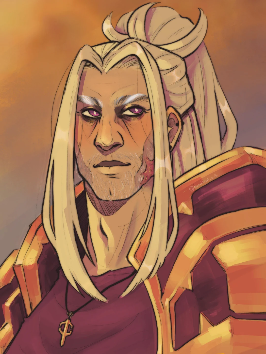 My wife drew my main, Kahstavyk, and it genuinely made me cry. I love her and this game, despite ...