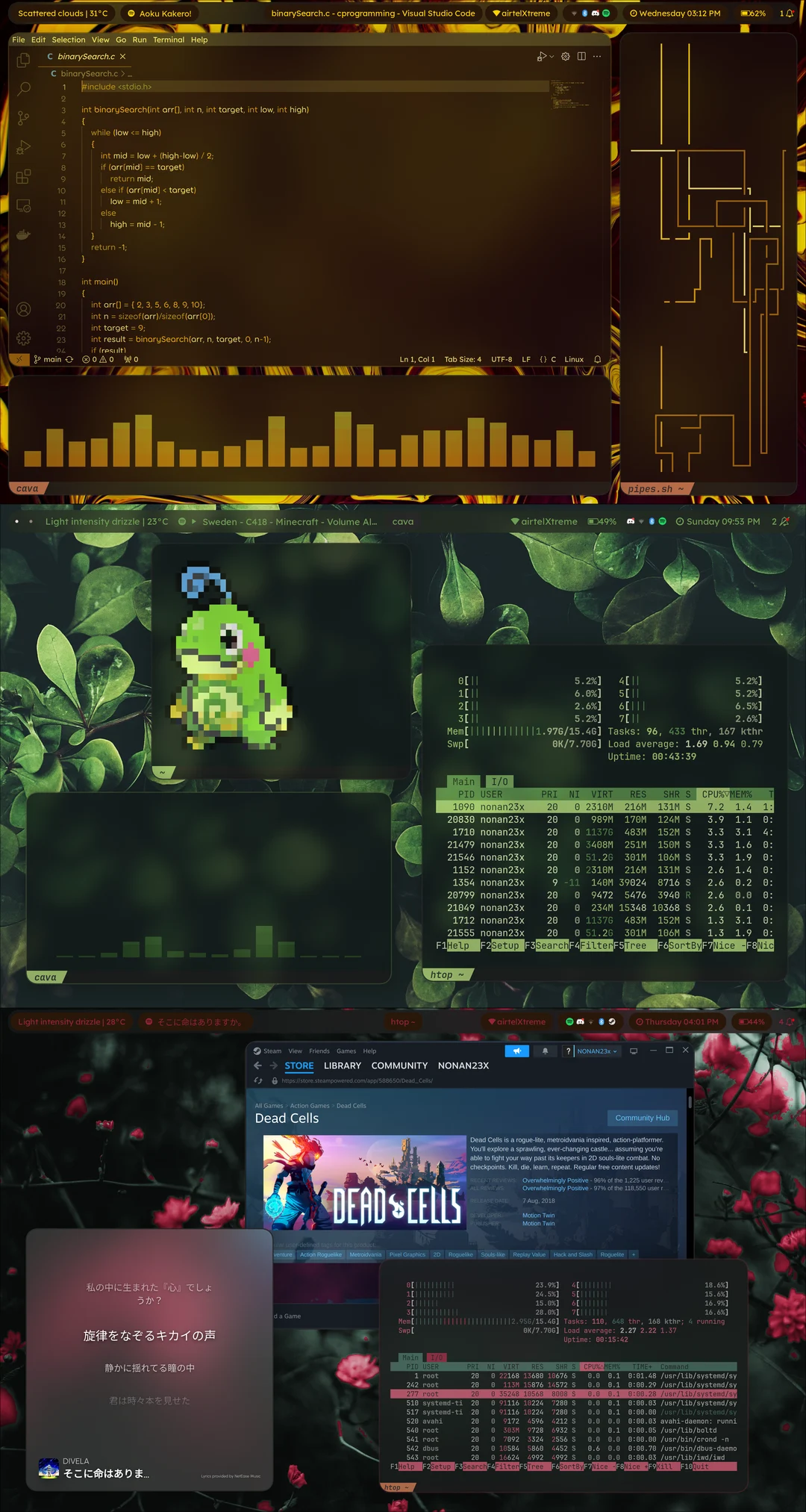 [Hyprland] Unhealthy Obsession | Scrolller