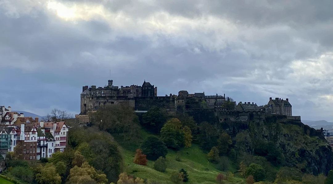 Visited Scotland, snapped a pic of Edinburgh castle from the top of Scott’s tower. | Scrolller