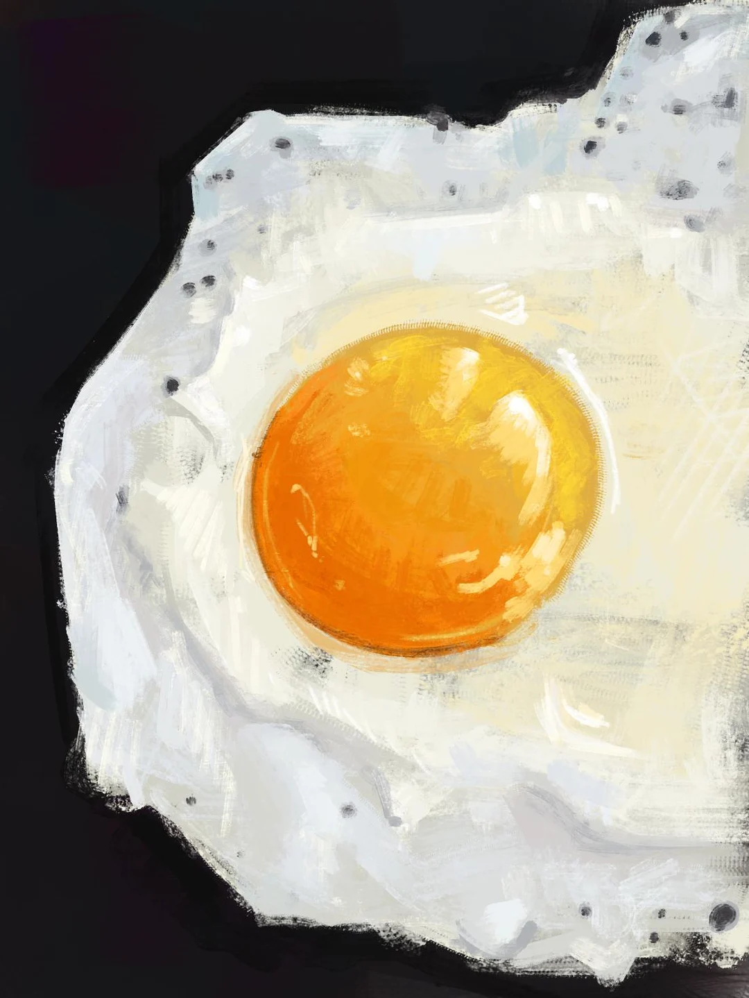 Egg, Stormy, Digital, 2023 | Scrolller