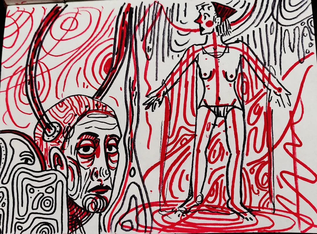 Sharpie sketch | Scrolller