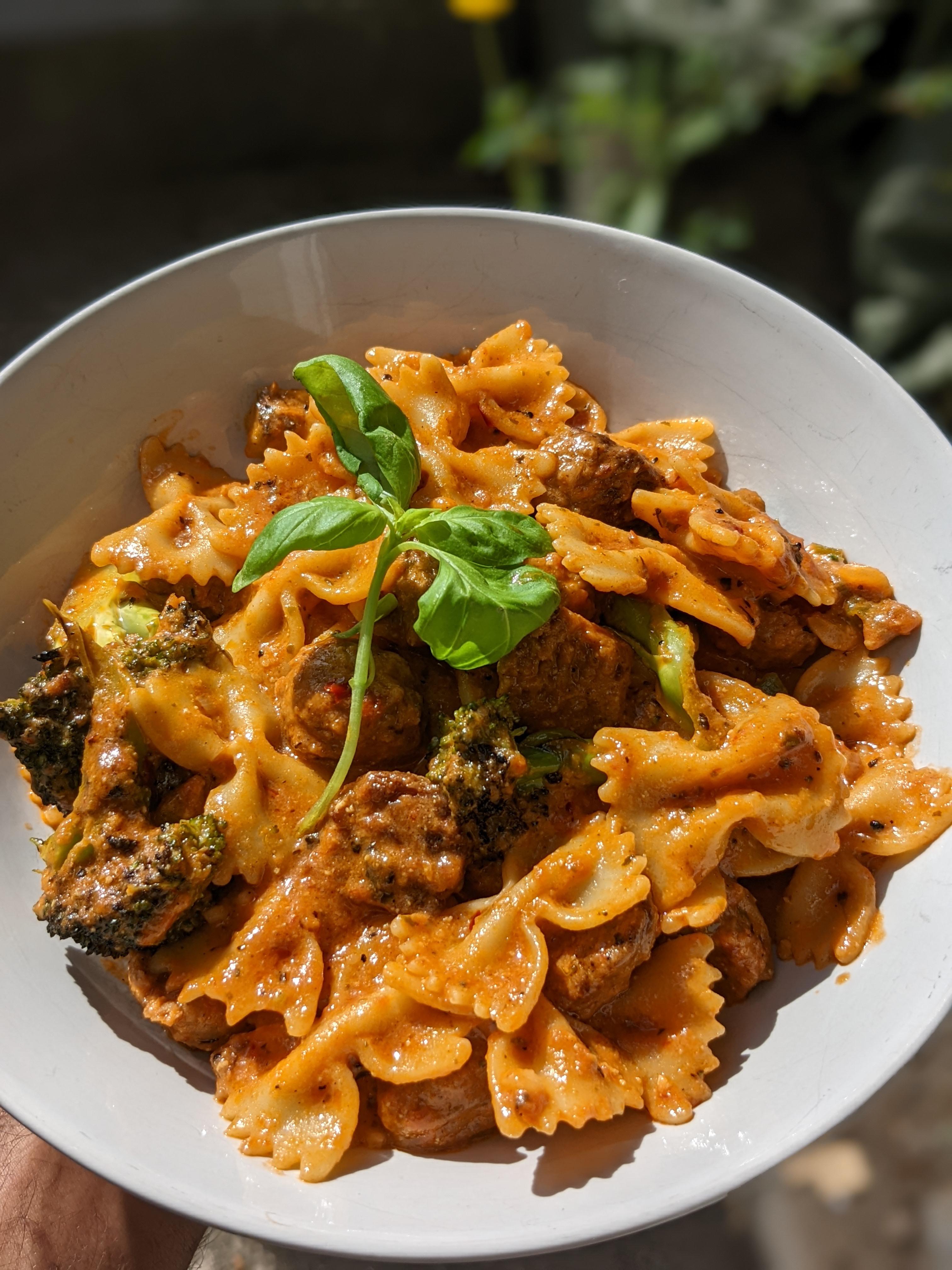 [Homemade] creamy arrabiata pasta | Scrolller