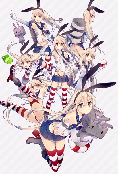 All scenes of Shimakaze! | Scrolller