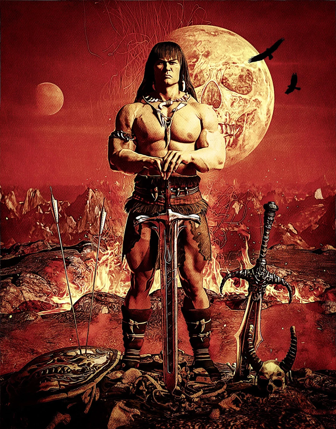 Conan in Hel by Dwayne Harris | Scrolller