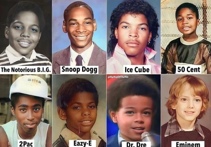 Rap Legends of the 1990s and 2000s as Kids | Scrolller