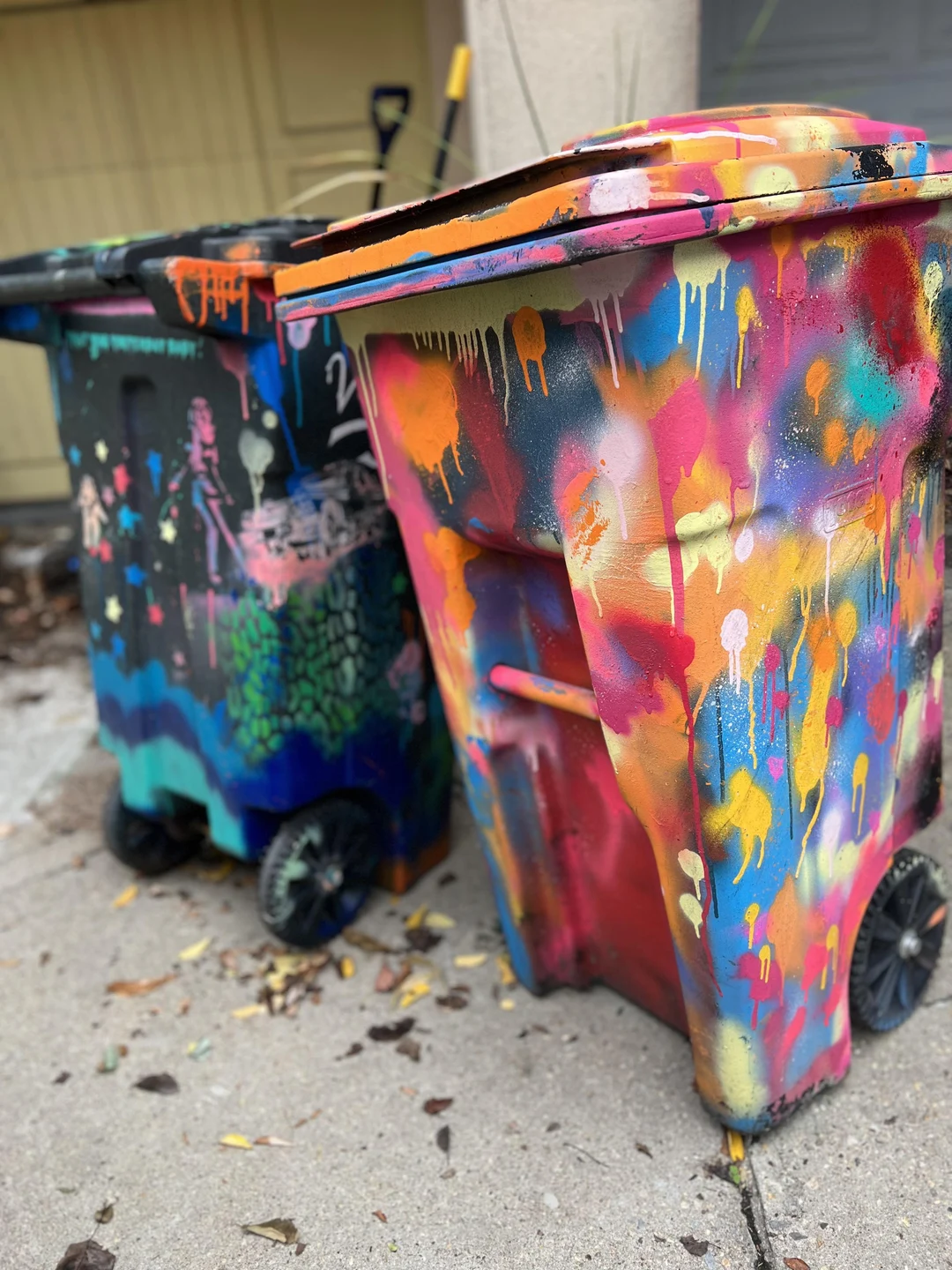 My garbage cans LOL | Scrolller
