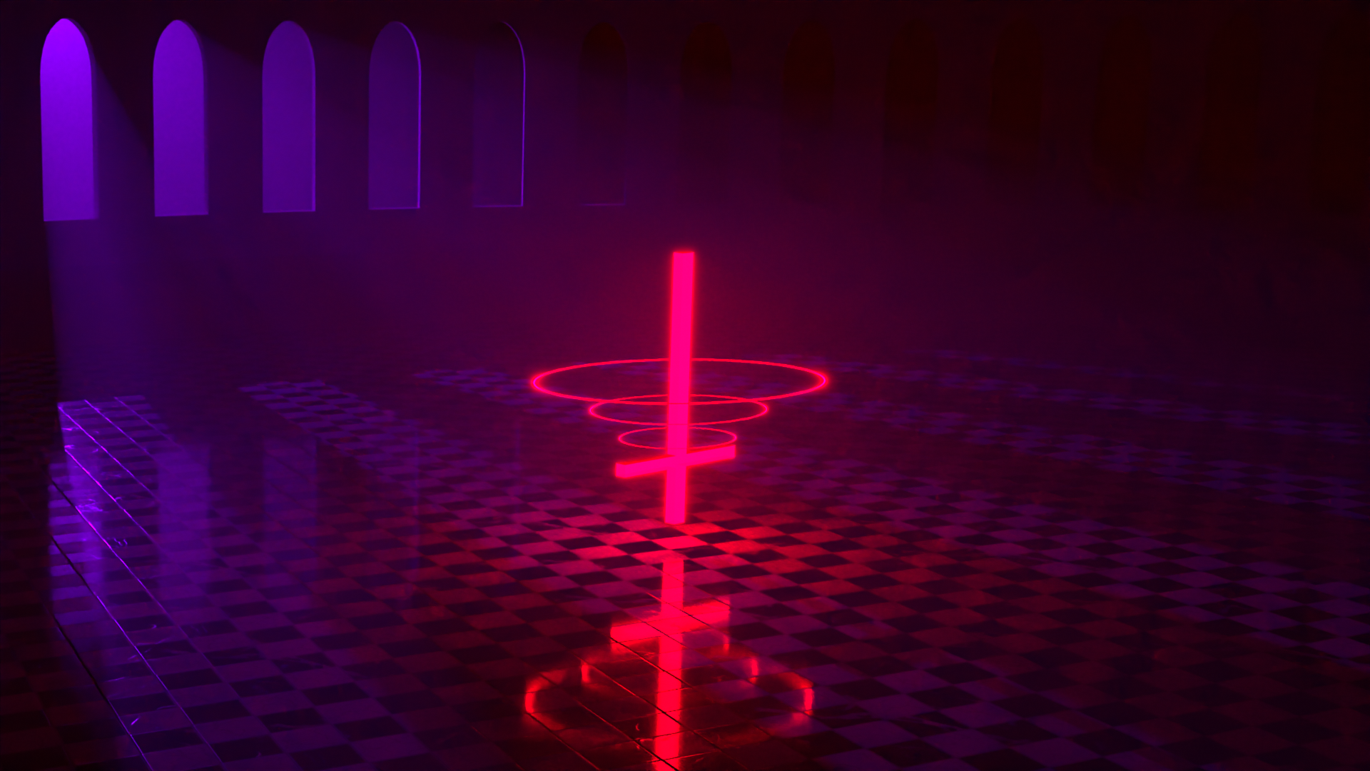 A dark structure housing blasphemous reflections. made by me | Scrolller