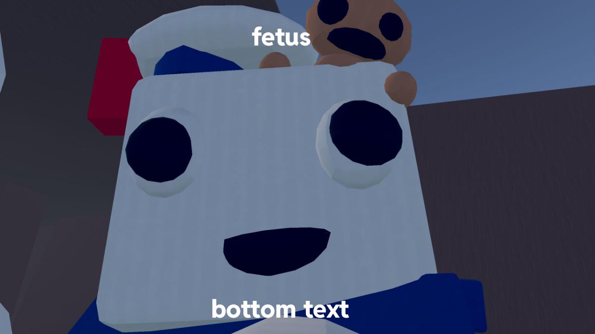 Fetus bottom text | Scrolller